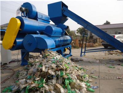 China Máquina mecânica 300 do removedor da etiqueta da garrafa da fricção - capacidade 2000kg/h à venda