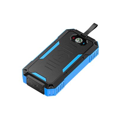 China Portable Solar Panel Charging OEM Solar Charger 20000mAh Waterproof Powerbank 30000Mah With Wireless Charger for sale