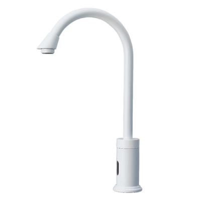China Automatic High Goose Neck Faucet - Spray paint 8113P for sale