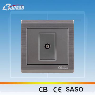 China LK6023 PC flush type 1way TV socket for sale