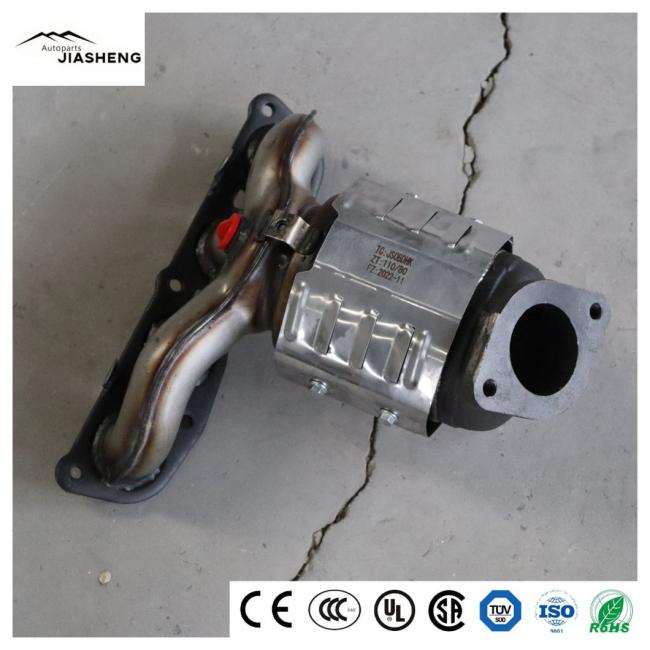for Hyundai IX35 Branch Pipe High Quality Exhaust Front Part Auto Catalytic Converter