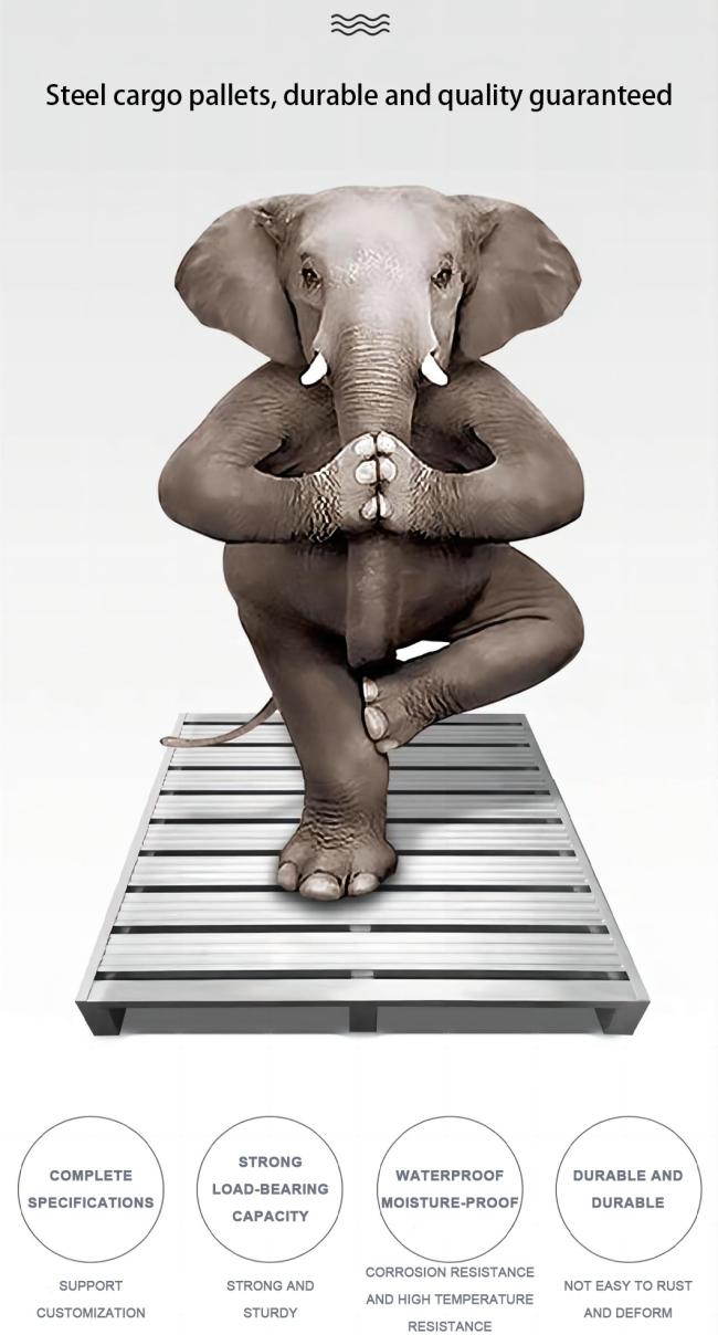 Newest Design Recyclable Lightweight and Convenient Aluminium Pallet Good Sell