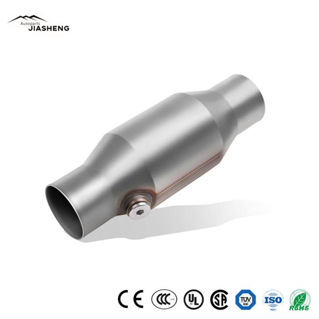 2.5&quot; Stainless Steel Catalytic Converter Factory Supply Auto Catalytic Converter Metal Motorcycle Parts Catalytic Converter