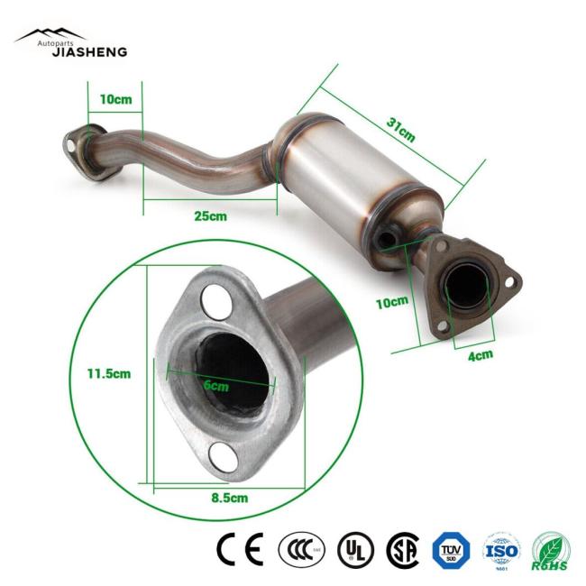 Honda Fit 1.5L L4 Euro 1 Catalytic Converter First-Class Grade Metallic Exhaust Catalyst Auto Catalytic Converter