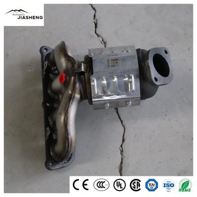                  for Hyundai IX35 Branch Pipe Euro V Catalytic Converter Metallic Exhaust Catalyst Auto Catalytic Converter             