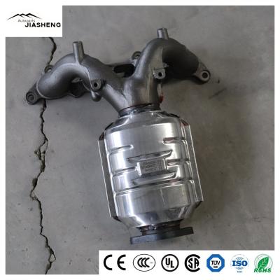 Cina Hyundai Elantra Auto Parts Euro 5 Catalyst Sistema di scarico Auto Catalytic Converter in vendita