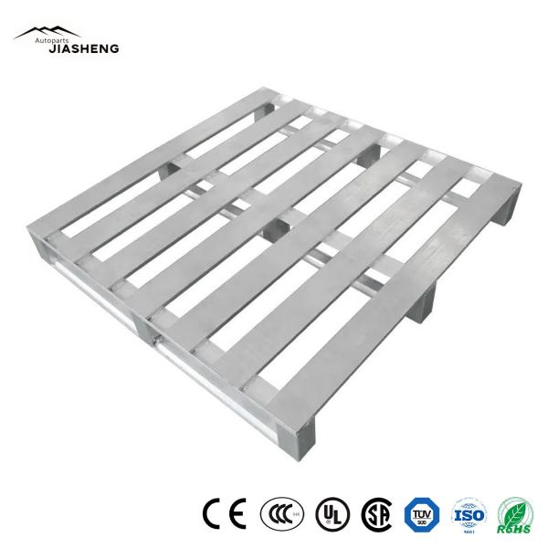 Quality Flat Foldable Stainless Steel Pallets 90mm / 60mm Fork Height for sale