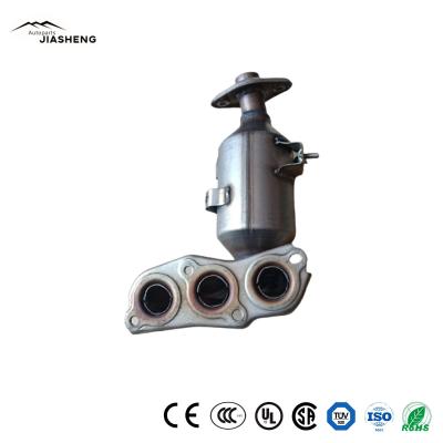 China Byd F0 Euro V Catalytic Converter First-Class Grade Metallic Exhaust Catalyst Auto Catalytic Converter for sale