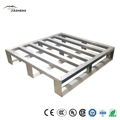 China Factory Four-Way 1100X1100 Anti Static Aluminium Pallet for Food for Anti-Rust Support Metal Tray Global Hot Sell for sale