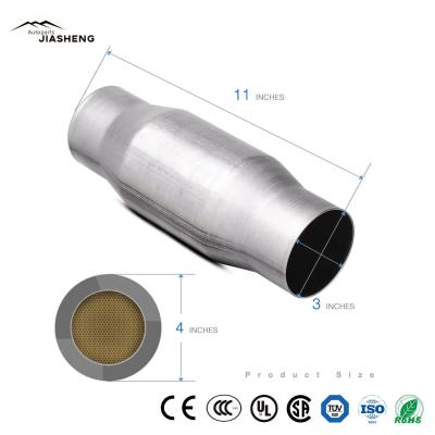 China 3 Inch Inlet/Outlet Catalytic Converter Universal-Fit Auto Parts Good Sale Auto Catalytic Converter Catalytic Low Price Catalytic Converter for sale