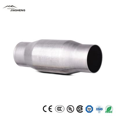 Cina 3 pollici di ingresso / uscita di convertitore catalizzatore universale-adatta ad alta qualità di scarico Manifold auto catalizzatore convertitore adatta in vendita