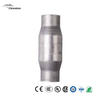 China 3 Inch Inlet/Outlet Catalytic Converter Universal-Fit Euro V Catalytic Converter First-Class Grade Metallic Exhaust Catalyst Auto Catalytic Converter for sale