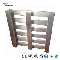 China Double Faced Stackable Metal Pallet Tray Heavy Duty 1100x1100mm 2000kg Capacity for Warehouse Racking for sale