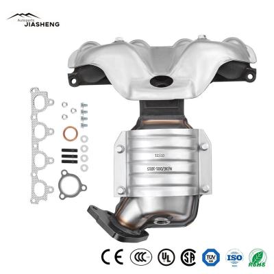 Cina Convertitore catalitico in acciaio ad alto flusso Consumo di carburante inferiore ISO9001 in vendita