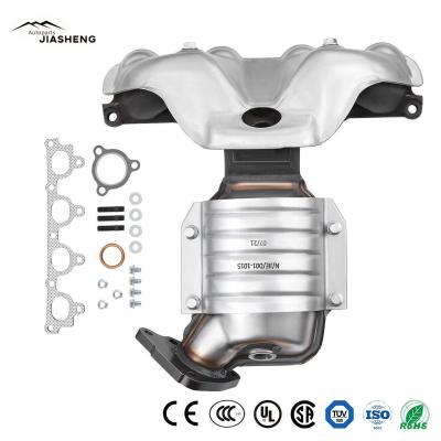 Cina Convertitore catalitico in acciaio ad alto flusso Consumo di carburante inferiore ISO9001 in vendita