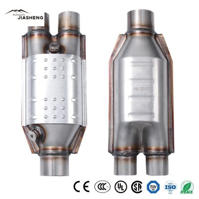 Cina Convertitore catalitico ad alto flusso in acciaio da 2 pollici nei sistemi di scarico automobilistici in vendita
