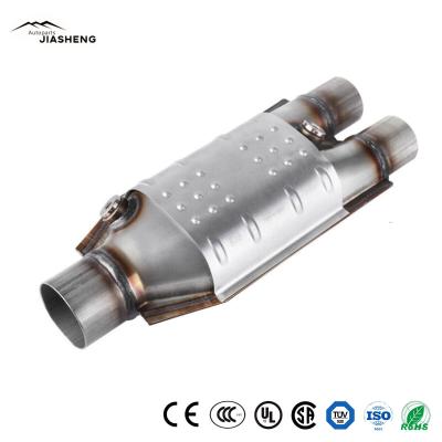 Cina Convertitore catalitico ad alto flusso in acciaio da 2 pollici nei sistemi di scarico automobilistici in vendita