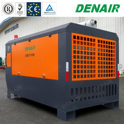 China 15m3 18 bar Skid Mounted Diesel Engine Screw Air Compressor for sale