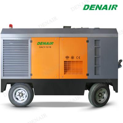 China 750cfm Diesel Mobile Portable Screw Air Compressor for Dealer/Distributor/Agency for sale