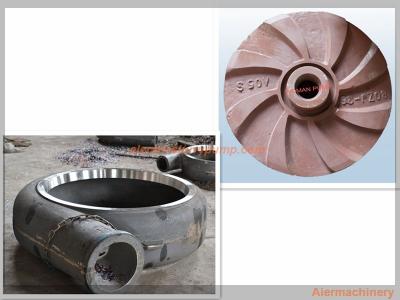 China Anti - van de de Dunne modderpomp van de Slijtagemijnbouw de Legerings Materiële Lange Levensduur van Chrome Hoge Te koop