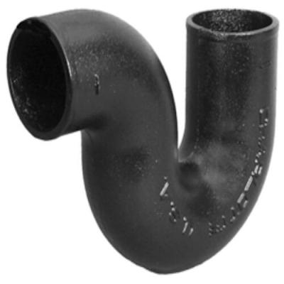 China P-Trap of CISPI 301 ASTM A888 No-Hub Cast Iron Soil Fittings for Sanitary and Storm Drain, Waste and Vent Pipes for sale
