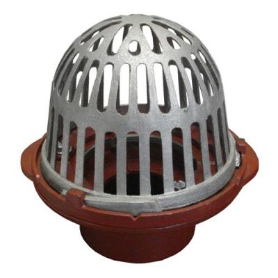 China R1100 series Cast Iron Roof Drain with A1-C3 Clamp and A1 Body with 2