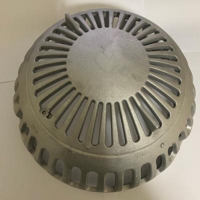 China Sand Casting and Die- Casting Aluminum Heavy Duty Roof Drain Dome Strainer and Clamping Ring For Roof Drainage for sale