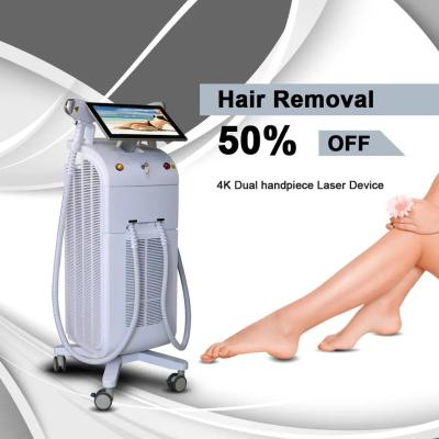 Cina 808 Diode Laser Hair Removal Machine Professional Stile stazionario con raffreddamento da compressione in vendita