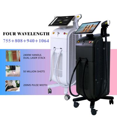 Cina 808 Diode Laser Hair Removal Machine Professional Stile stazionario con raffreddamento da compressione in vendita