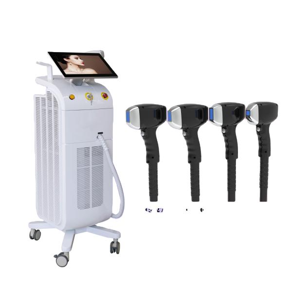 Quality 755 808 1064 Laser Diode Hair Removal Machine Medical CE Approval Fast Speed for sale