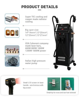 Cina 808nm 810nm 2 in 1 diodo laser depilazione macchina salone MDSAP approvato in vendita