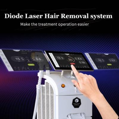 Cina Macchina di depilazione laser a diodo indolore OEM ODM per la stretta della pelle in vendita