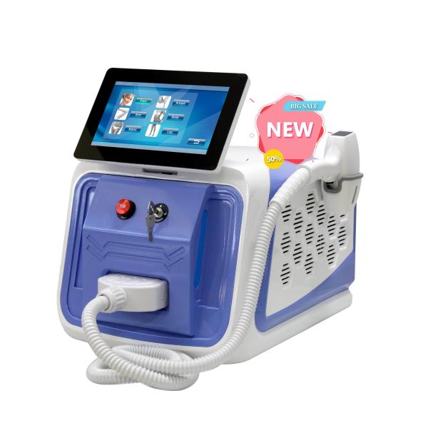 Quality 600W - 1600W Portable Diode Laser Machine 3 Waves Diode Ice Laser Machine for sale