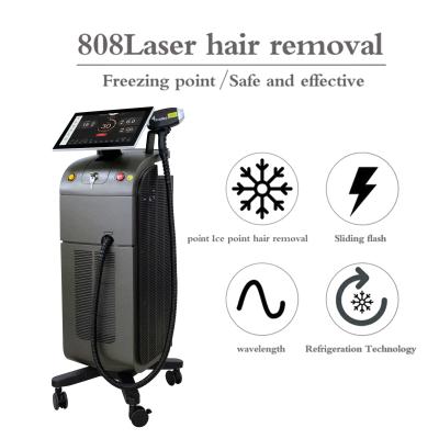 Cina 4cm2 Trio stazionario Laser Machine depilazione diodo 755nm 808nm 1064nm lunghezze d'onda in vendita