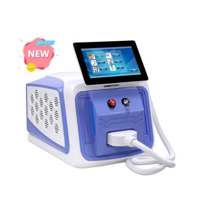 中国 ビッグスポット 4cm2 755 808 1064nm 氷チタンダイオードトリオレーザー脱毛美容器 販売のため