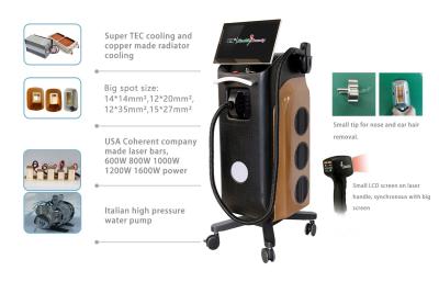 China Permanent Diode Laser Hair Removal Machine OEM ODM Professional Laser Hair Removal System for sale