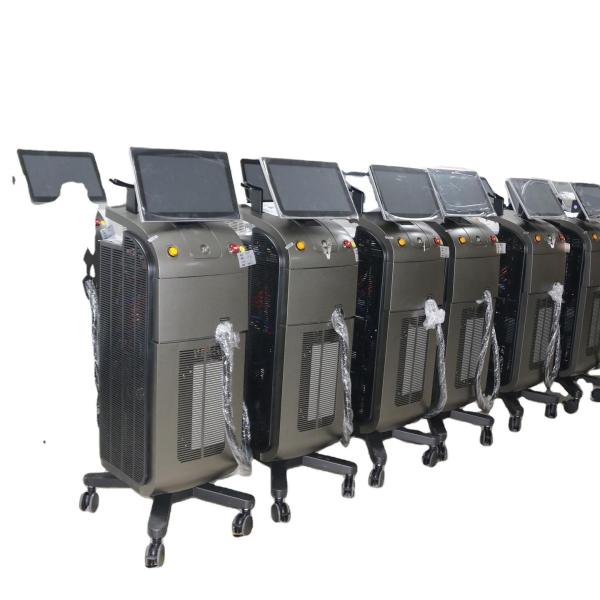 Quality Switchable Adjustable Spot Ice Titanium Laser Diode Hair Removal Machine for sale
