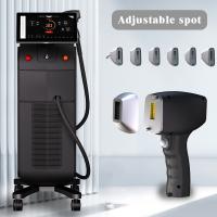 China Switchable Adjustable Spot Ice Titanium Laser Diode Hair Removal Machine for sale