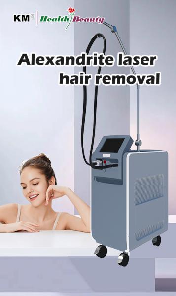 Quality Permanent ND YAG Alexandrite Laser Machines 755nm Long Pulse For Women for sale