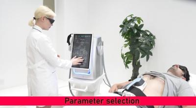Cina Salone di bellezza EMS Slimming Machine Tipo desktop Per perdita di peso / stretta della pelle in vendita
