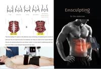 China Advanced EMS Slimming Machine 150HZ Frequency For Cellulite Reduction for sale
