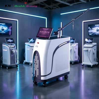 China 1600w Power 1.2j 2.6j 532nm Green Tattoo Painless Hair Removal Tattoo Removal Picosecond Laser 1064nm 532nm Machine for sale