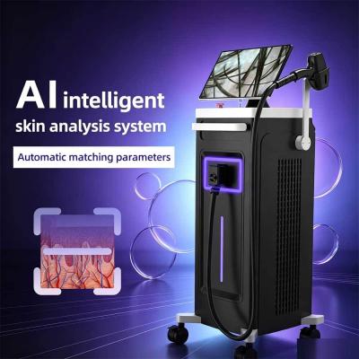 China Vertical 2400W 4 Wavelengths Diode Laser Hair Removal Machine Android 15 Inch Screen for Salon Chains for sale