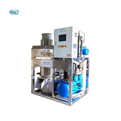 China 750 KG 20-35 Minutes Ice Making Time Commercial Stainless Steel 1 Ton Automatic Beverage Bar Edible Tube Ice Machine for sale