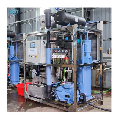 China Andere compressor 3 fase 3 ton industriële automatische ijstbuismachine met betaalbare Te koop