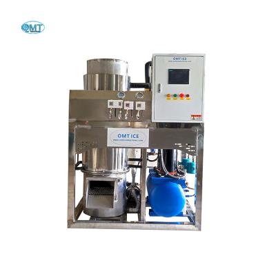 Cina 220V 1 tonnellata al giorno macchina per la produzione di ghiaccio per tubi industriali per la produzione rapida di ghiaccio in 20-35 minuti in vendita