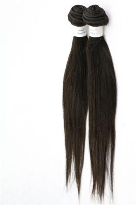 Cina Estensioni diritte seriche dei capelli umani, capelli brasiliani vergini non trattati 100 in vendita