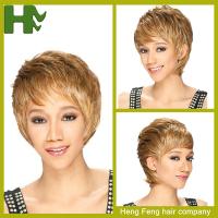 China Synthetic Wigs 4-30inch Tangle Free No Shedding Long Lasting Texture for sale