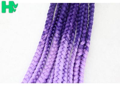 Cina Intrecci i pezzi sintetici a 24 pollici porpora dei capelli, pezzi dei capelli falsi le estensioni dei capelli che scrivono in vendita