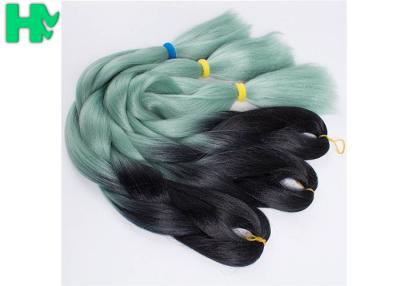 Cina I capelli sintetici di colore di Kanekalon Ombre collegano le grandi azione dei capelli enormi dell'intrecciatura in vendita